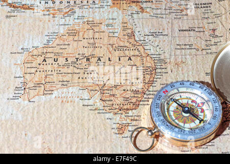 Map of Perth, Australia Stock Photo - Alamy
