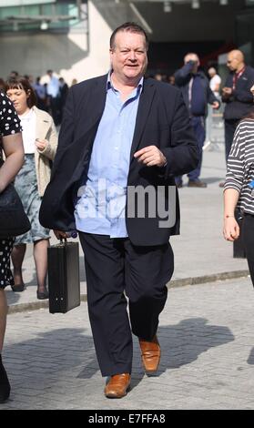 Bobby Crush leaving BBC Broadcasting House Featuring: Bobby Crush Where ...