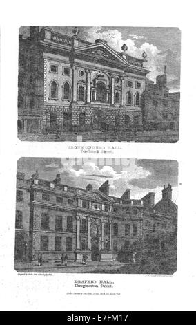 Illustration from Brayley’s 1820 publication depicting the North Front ...