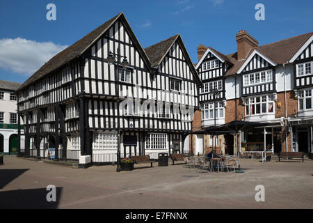 Old English Building Evesham Worcestershire England UK Europe Stock ...
