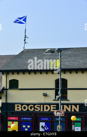 Derry, Londonderry, UK. 17th September, 2014. Support in Bogside for ...