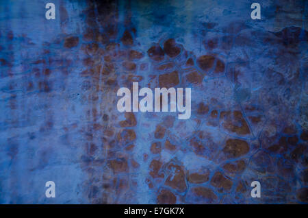 Blue paint wall cement texture background Stock Photo - Alamy