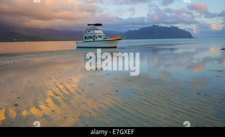 Sandbar, Kaneohe Bay, Oahu, Hawaii Stock Photo: 73516090 - Alamy