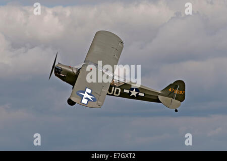 Piper Cub L4 aircraft seen at Headcorn Kent UK Stock Photo - Alamy