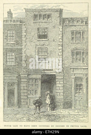 Old House in Fetter-Lane, [London], 1858. Sketch of '...a ...
