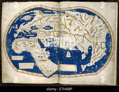 Martellus world map Stock Photo - Alamy