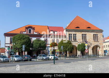 The Renaissance Town Hall, Nymburk, Central Bohemia, Czech Republic ...