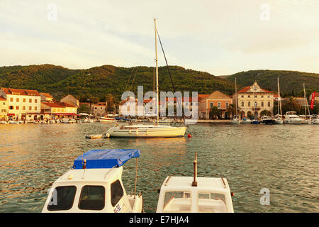 sunset Stari Grad Stock Photo - Alamy