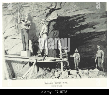 This 1899 illustration by Carne depicts the Nymagee Copper Mine ...