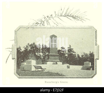 An 1894 illustration of Johan Ludvig Runeberg, a Finnish national poet ...