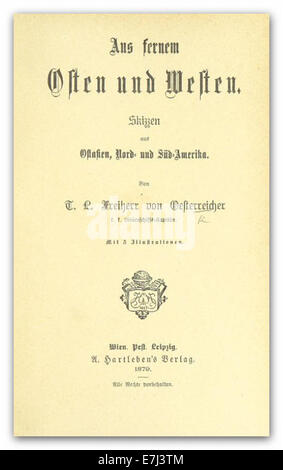 A vintage geography book detailing the European section of the ...