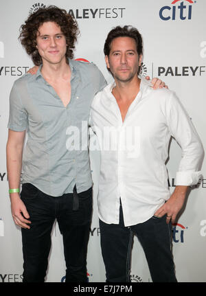 LOS ANGELES - MAR 16: Eli Cusick, Henry Ian Cusick at the PaleyFEST ...