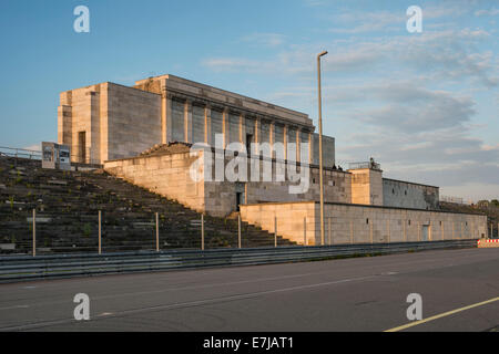 Zeppelin Grandstand, remains, Zeppelin Field, Nazi Party Rally Grounds ...
