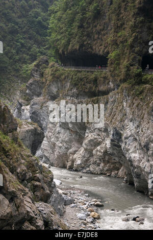 Asia, China, Chinese, rocks, cliffs, rock formations, Hualien, scenery ...