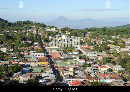 Ataco, Central America, Conception de Ataco, church, colonial, el ...