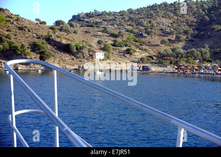 Forward pulpit of a boat Stock Photo - Alamy