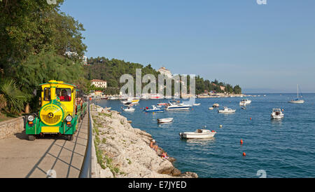 Tourist train, Rabac, Istria, Croatia Stock Photo - Alamy
