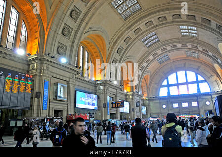 The Plaza Constitución railway station (Buenos Aires, Argentina) is ...