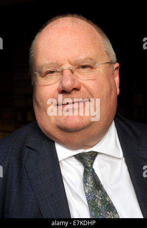 Conservative Member of Parliament, Eric Pickles in Gosport, Hampshire ...