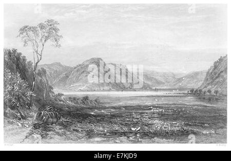 An 1873 map and illustration from Booth’s work, depicting Tasman’s ...