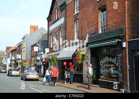 Church Street, Oswestry, Shropshire, England, United Kingdom Stock ...