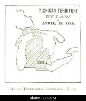 This 1884 map from Farmer’s work depicts the territorial boundaries as ...