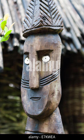 Closeup of a waga statue, a traditional art form of Ethiopia Stock ...