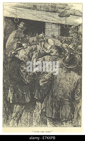 This 1883 illustration by Mark Twain, titled 'The Mixture,' depicts a unique scene, showcasing ...