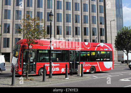 Hydrogen bus in London England United Kingdom UK Stock Photo - Alamy