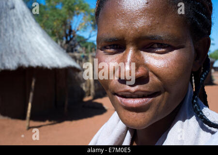 One of the woman guide of Mukuni Village. Mukuni Village – A unique ...