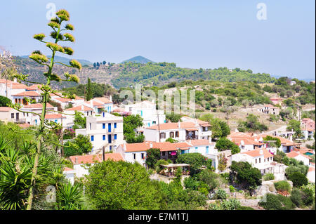 Alonissos Old town Alonissos Island Greece Stock Photo - Alamy