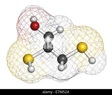 Dimercaprol (BAL British Anti-Lewisite) metal poisoning antidote ...