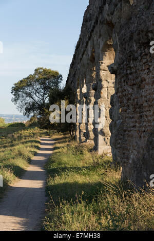 Ancient Aqueduct Claudio-Anio Novus, Park of the Aqueducts (Parco degli ...