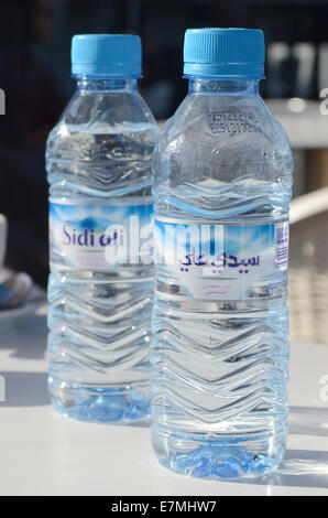 Bottle of Moroccan water Stock Photo - Alamy