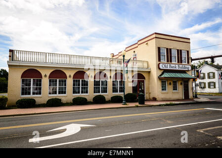 Old Bank Building, 14951 Washington Street, Haymarket, Virginia Stock ...