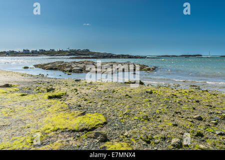 View over Trearddur Bay, Anglesey, North Wales UK Stock Photo - Alamy