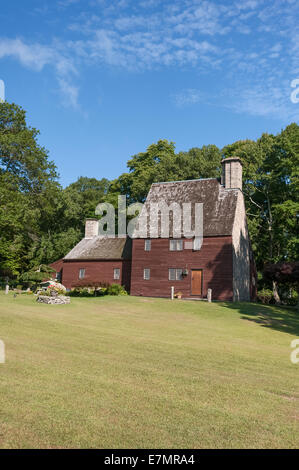Armand LaMontagne hand built this replica house of the 17th Century ...