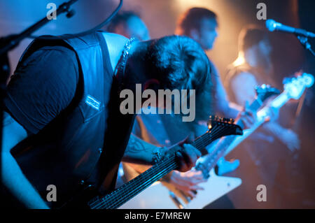 Swedish Rock Band Corroded performing live at Comet Club. The concert ...