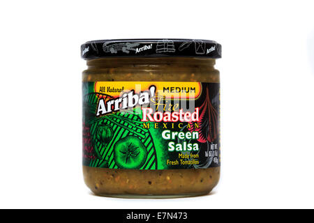 Arriba! Fire Roasted Medium Mexican Red Salsa Stock Photo - Alamy