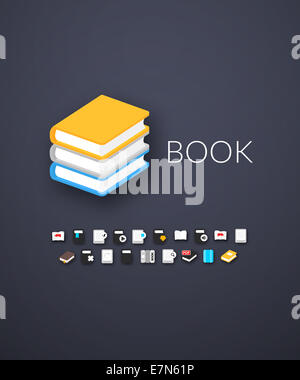 Flat icons set 21 Stock Photo - Alamy