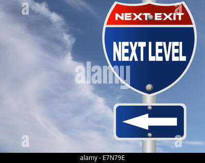 Road concept - next level Stock Photo - Alamy