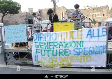 Rome, Italy. 21st September, 2014. Demonstration for peace in Stock ...