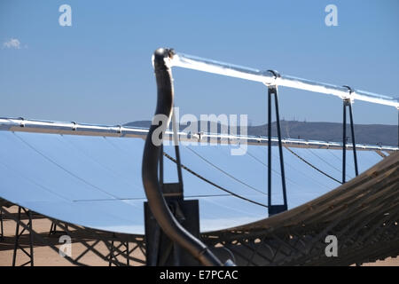 Kramer Junction Solar Generating Facility California USA Stock Photo ...