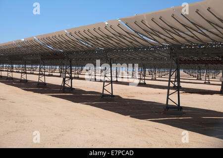 Kramer Junction Solar Generating Facility California USA Stock Photo ...