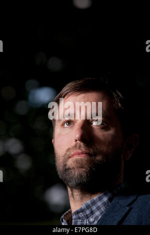 John Harris Dunning, comics writer/ co-curator of Comics Unmasked at the British Library, at the ...