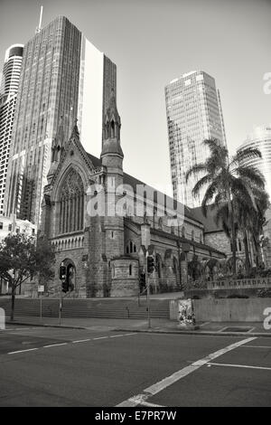 The Cathedral of St. Stephen in Brisbane, Queensland, Australia Stock ...