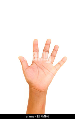 children hand on white background Stock Photo - Alamy