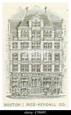 This 1891 illustration depicts the Rice-Kendall Company building in ...