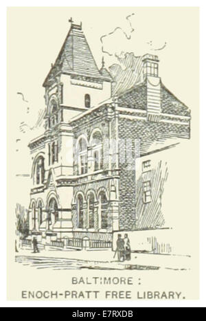 Enoch Pratt free library Baltimore Maryland Stock Photo - Alamy