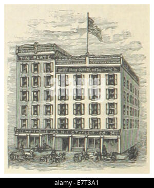 An illustration from the 1891 US-PA series showing the complex of the ...